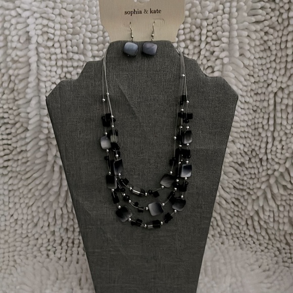 sophia & kate | Accessories | Sophia Kate Necklace And Earring Set ...